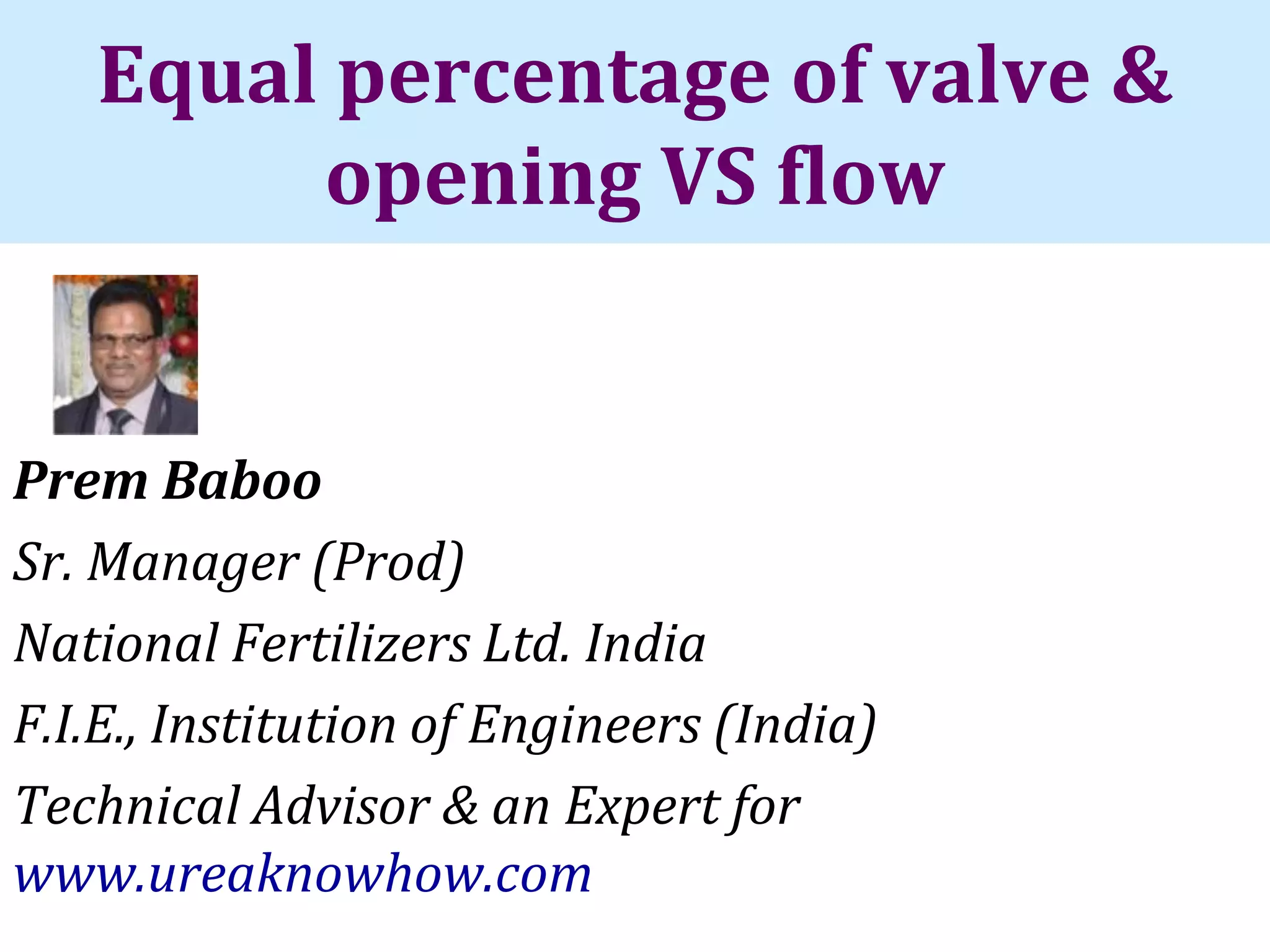 Equal percentage calculation | PDF