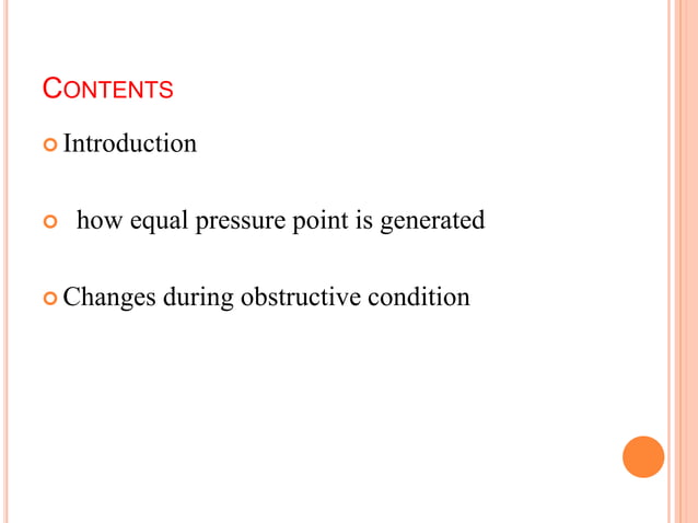 Equal pressure point | PPT