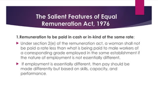 EQUAL REMUNERATION ACT AND ITS PROVISIONS.pptx