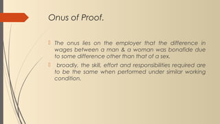 Equal Remuneration Act, 1976 | PPT