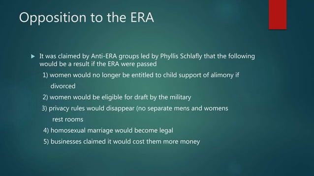 Equal rights amendment | PPTX