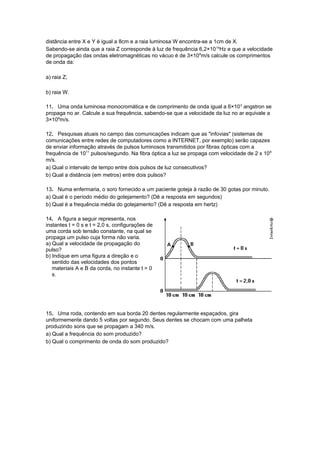Equação da onda | DOC