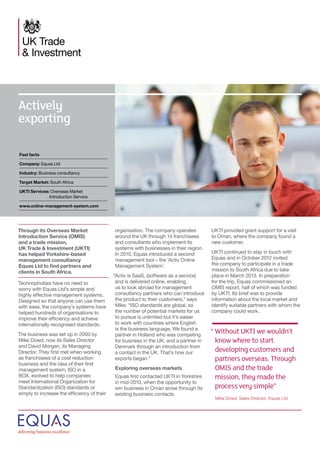 Equas iso in a box | PDF