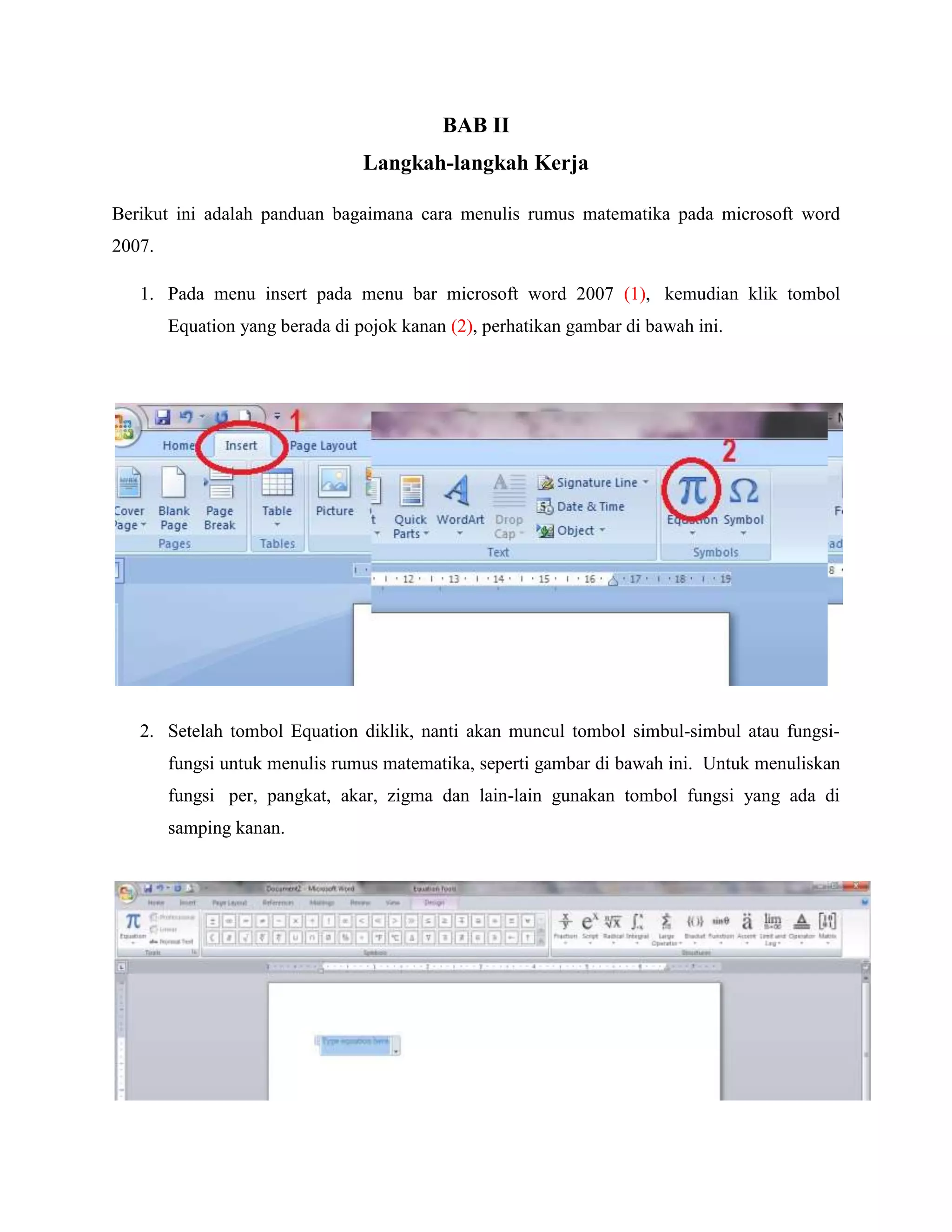 Equation | DOCX