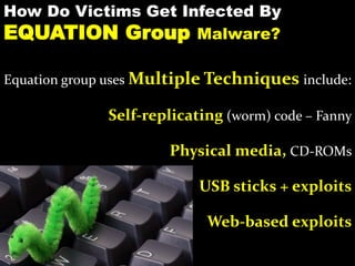 Equation Group : Advanced Secretive Computer Espionage Group | PPTX
