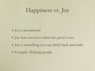 Equation Of Joy | PPT