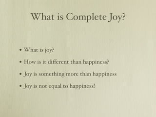 Equation Of Joy | PPT