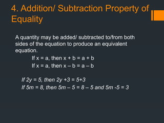 Comprehensive Guide to Solving Linear Equations and Properties of ...
