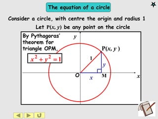 Equation of a circle | PPTX