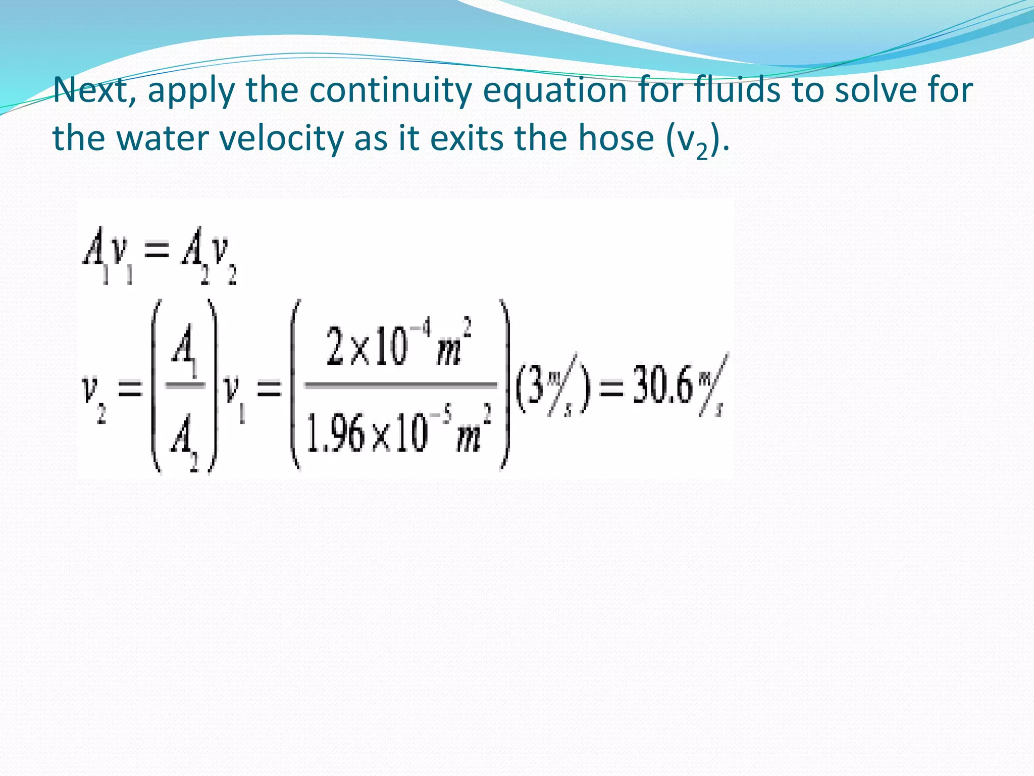 Equation of continuity | PPTX