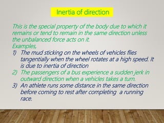 Equation of motion, inertia | PPT