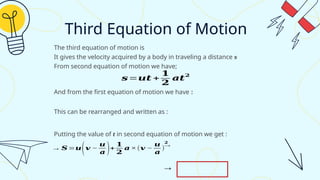 Equation of motions presentationnnn.pptx