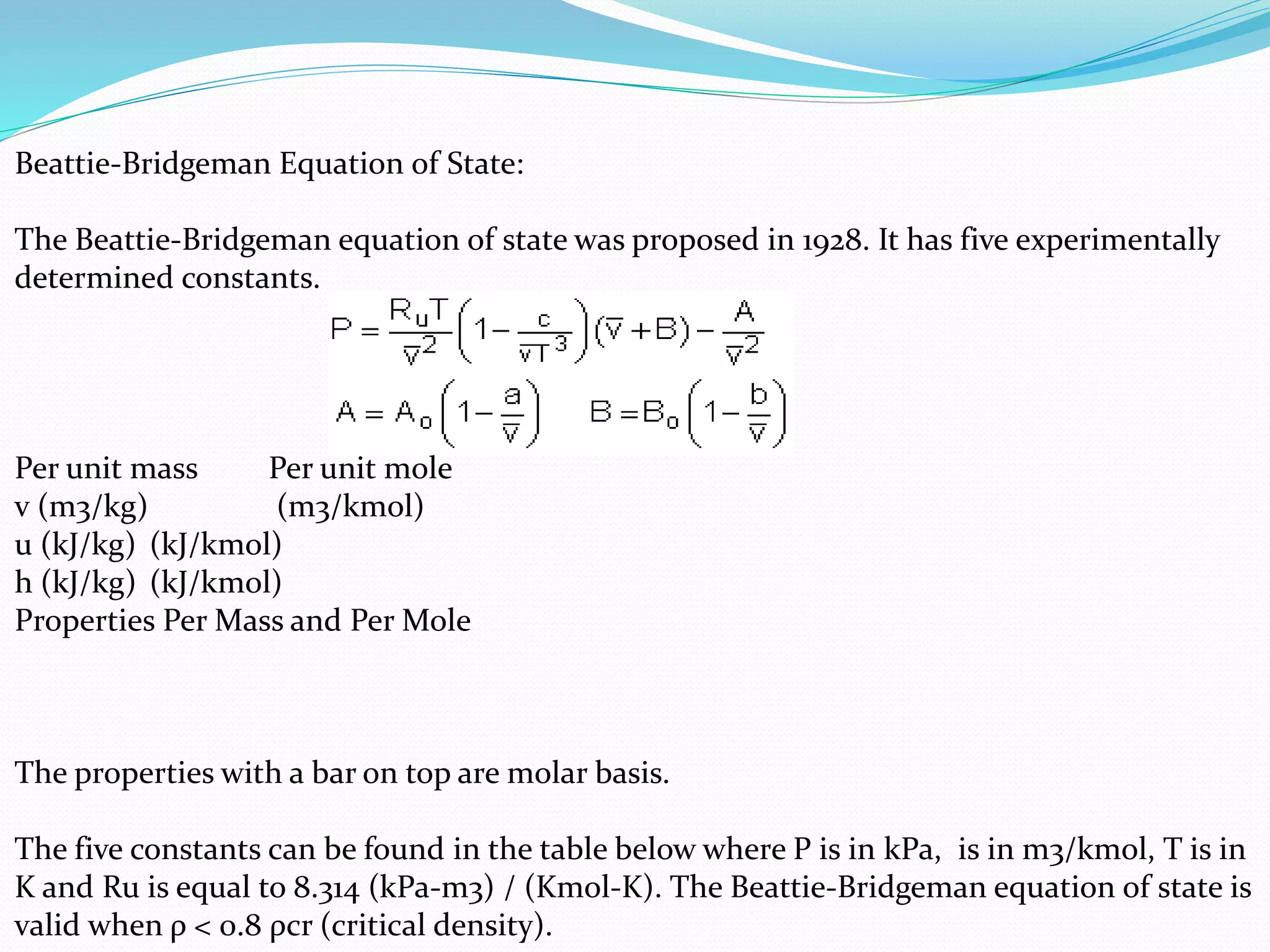 Equation of state2 | PPTX