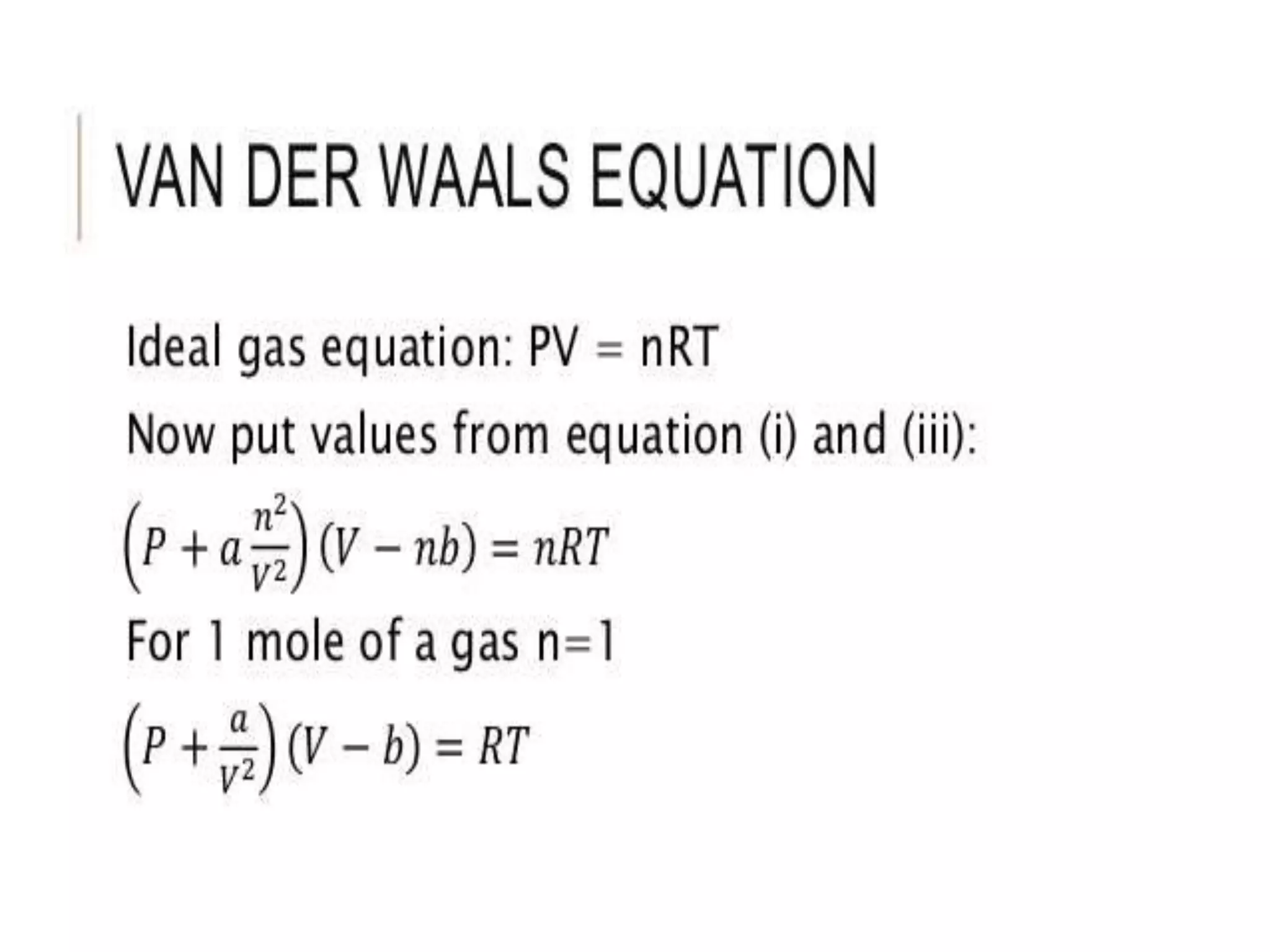 Equation of state2 | PPTX