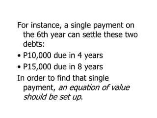 Equation Of Value | PPTX