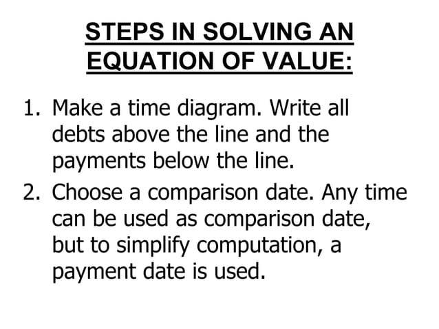 Equation Of Value | PPTX | Stocks and Bonds | Personal Investing