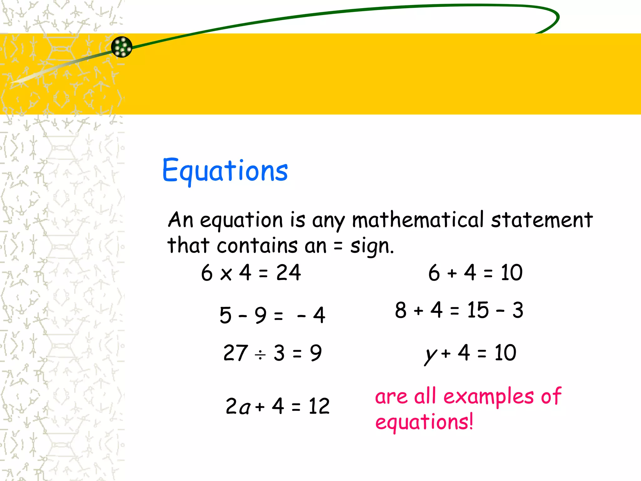 Equations ppt | PPT