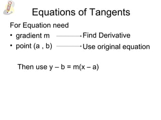 Equations of tangents | PPT