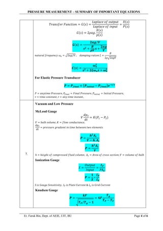 Equations_2_Industrial Instrumentation - Pressure Measurement Important ...
