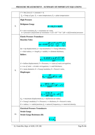 Equations_2_Industrial Instrumentation - Pressure Measurement Important ...