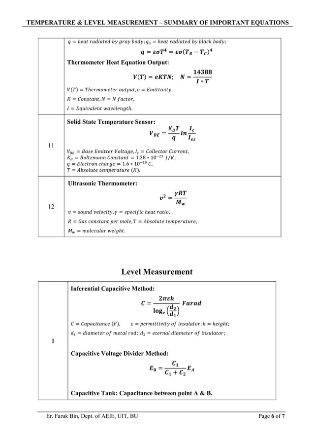 Equations_3_Industrial Instrumentation - Temperature & Level ...