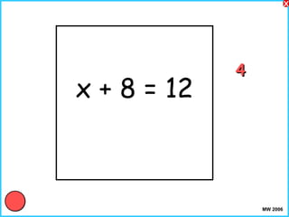 Equations bingo (easy) | PPT