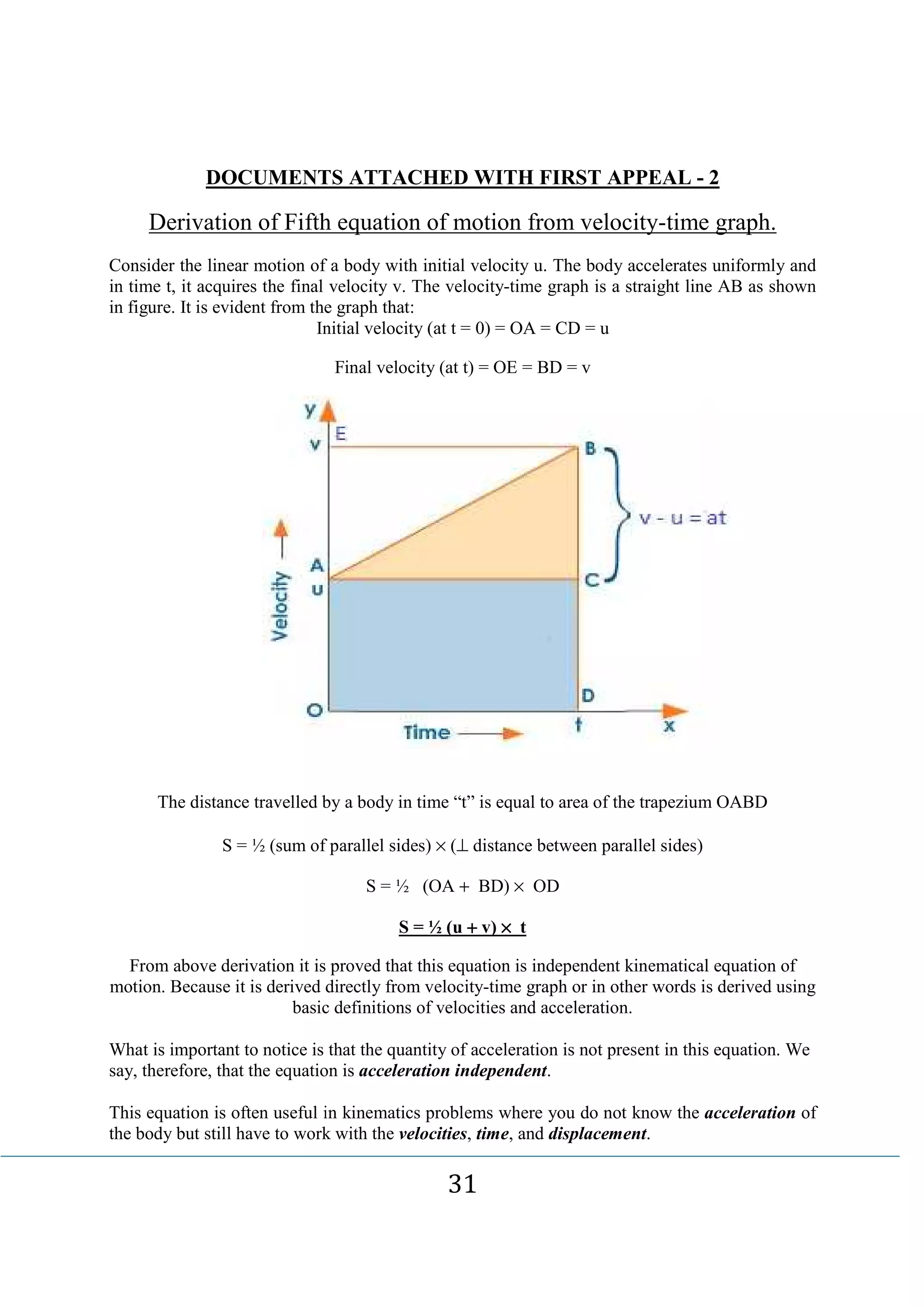 Whole Procedure of Equations of motion. | PDF