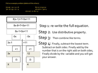 Equations powerpoint | PPT