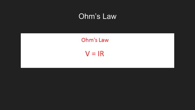 Equations to know | PPTX