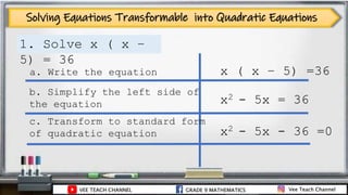 EQUATIONS TRANSFORMABLE.pptx