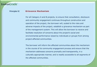 Equator Principles Ppt | PPTX