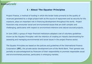 Equator Principles Ppt | PPTX