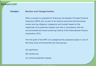Equator Principles Ppt | PPTX