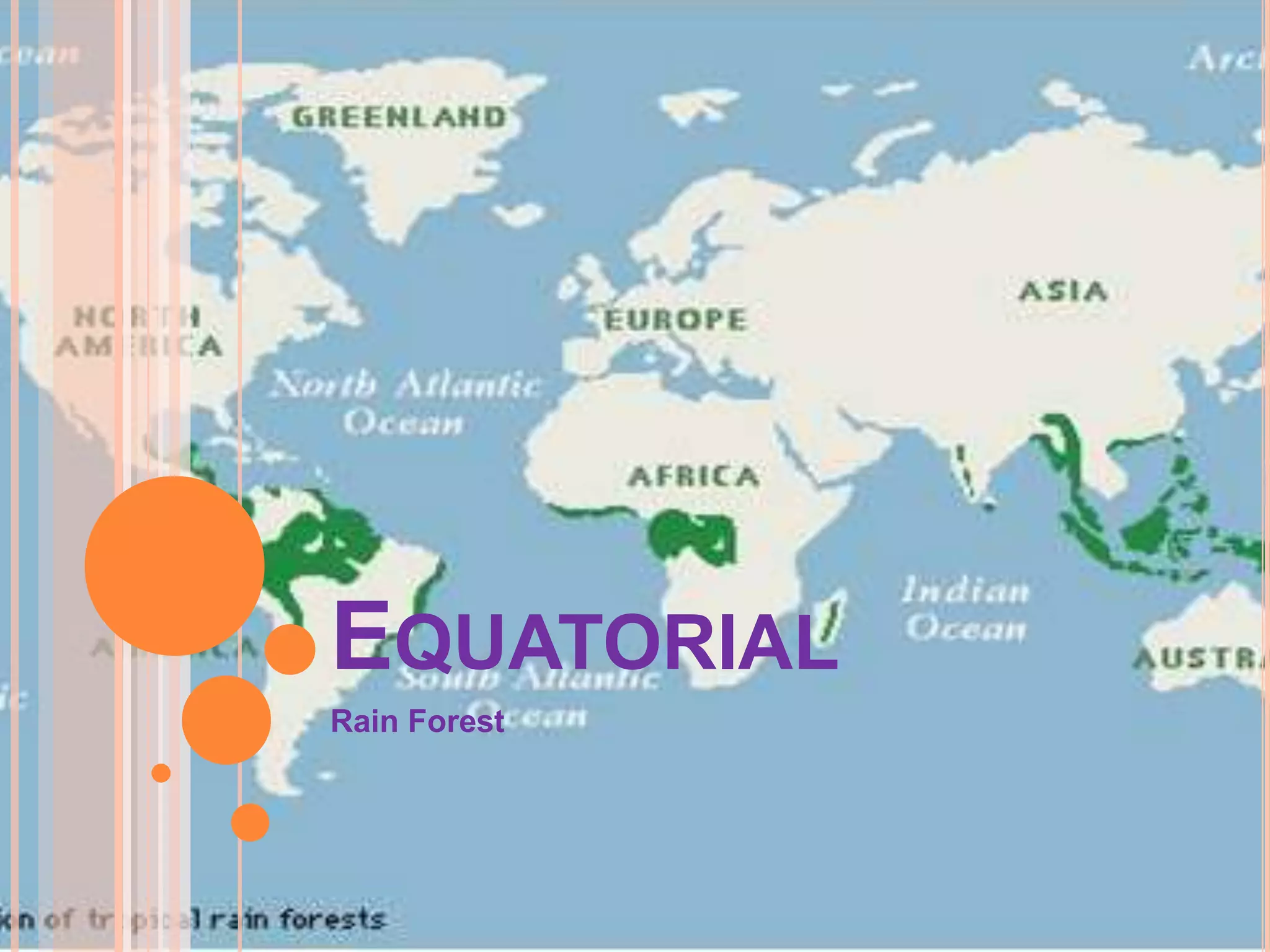 Equatorial climate. rainforests | PPTX