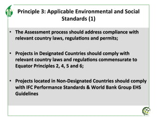 Equator principles presentation by tansheq | PDF