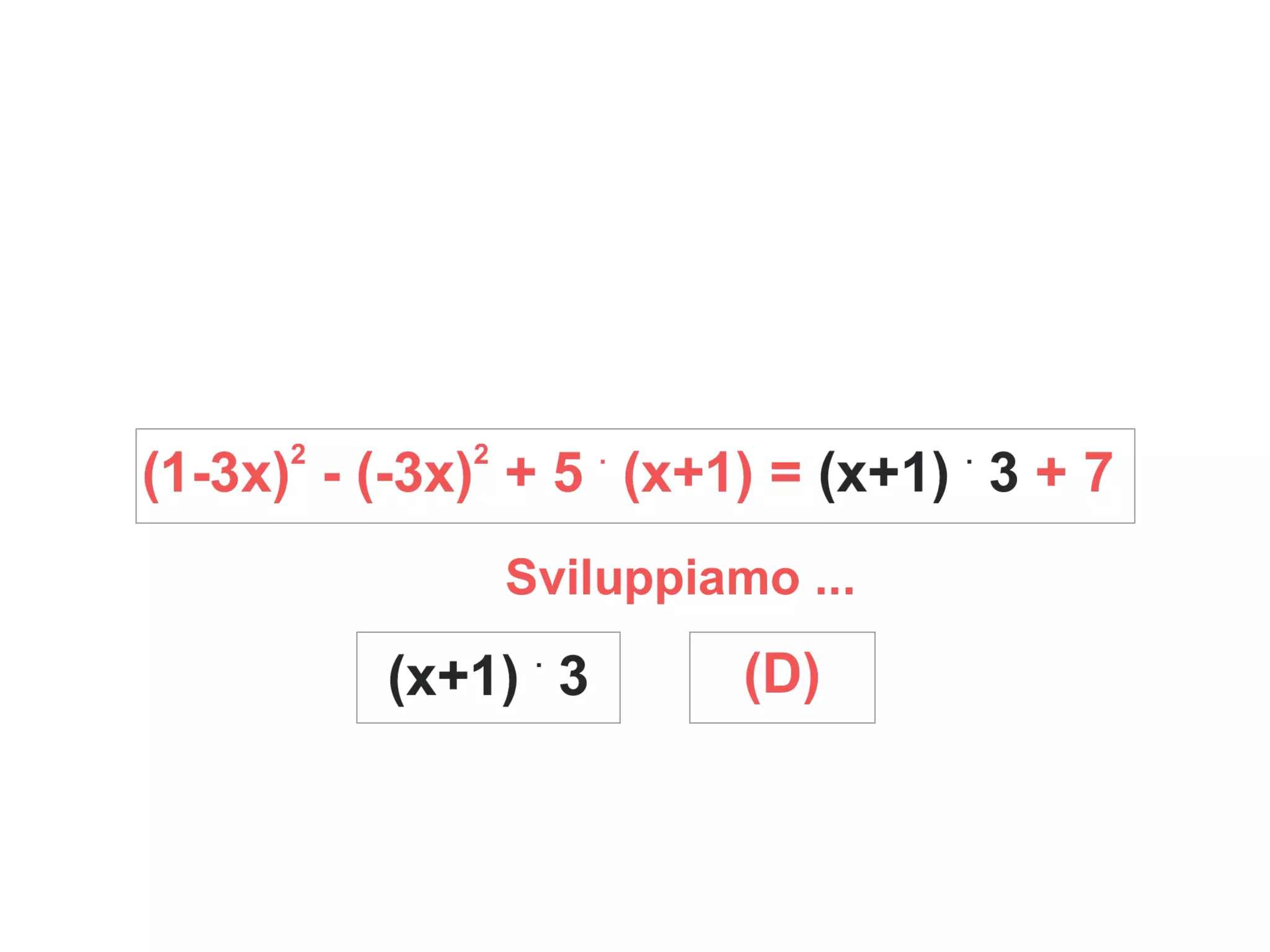 EQUAZIONI di PRIMO GRADO - ESEMPIO 1 | PDF