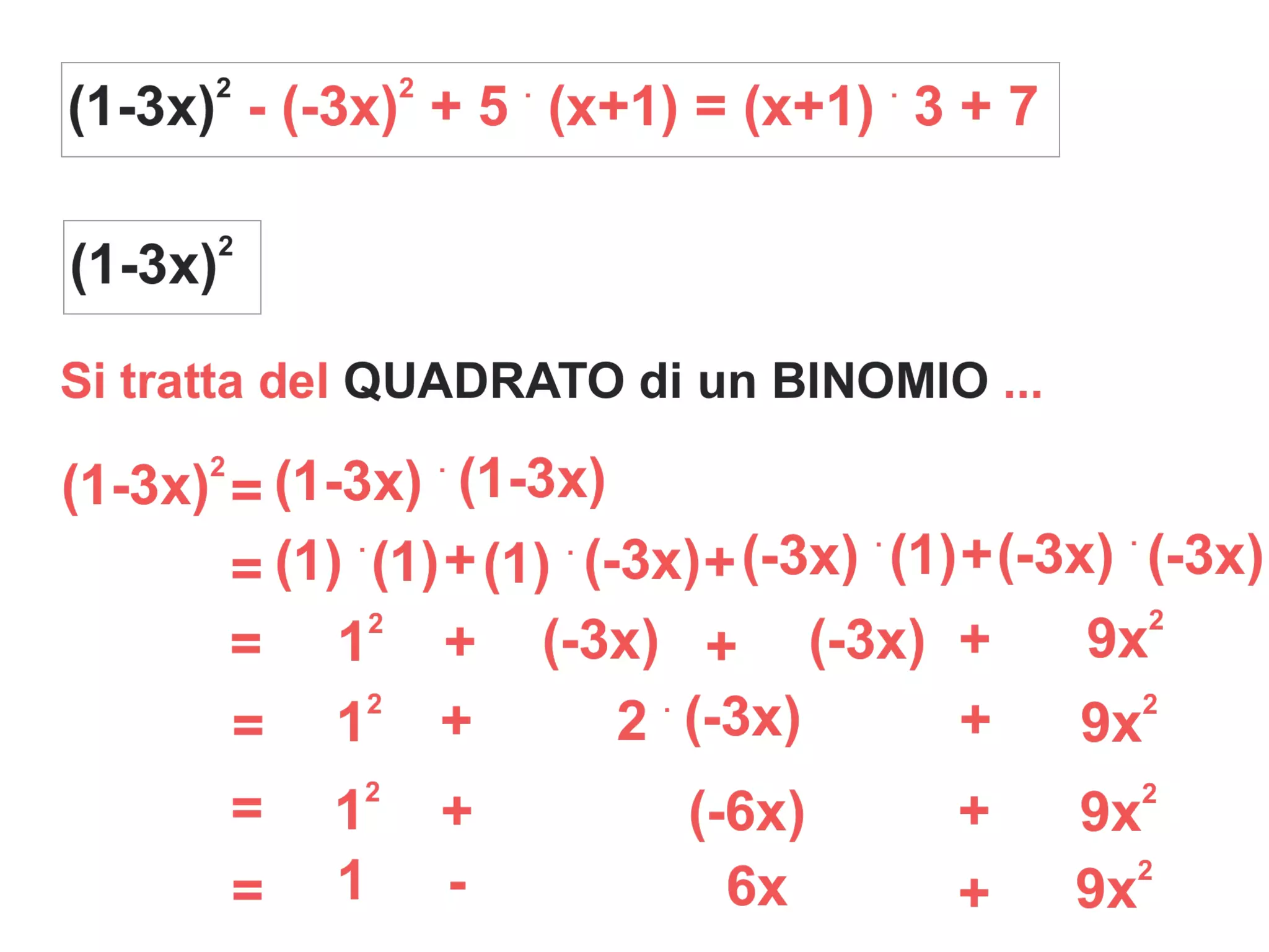 EQUAZIONI di PRIMO GRADO - ESEMPIO 1 | PDF