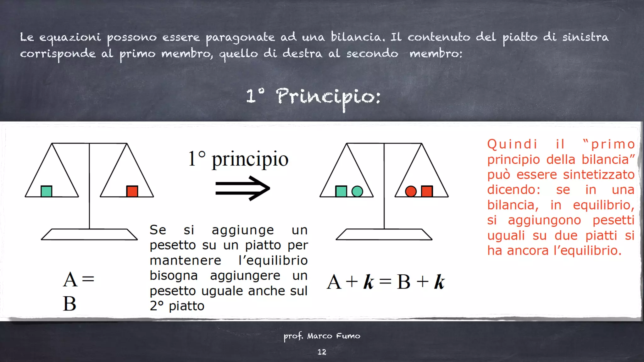 Equazionidi 1 grado prof fumo | PDF | Physics | Science