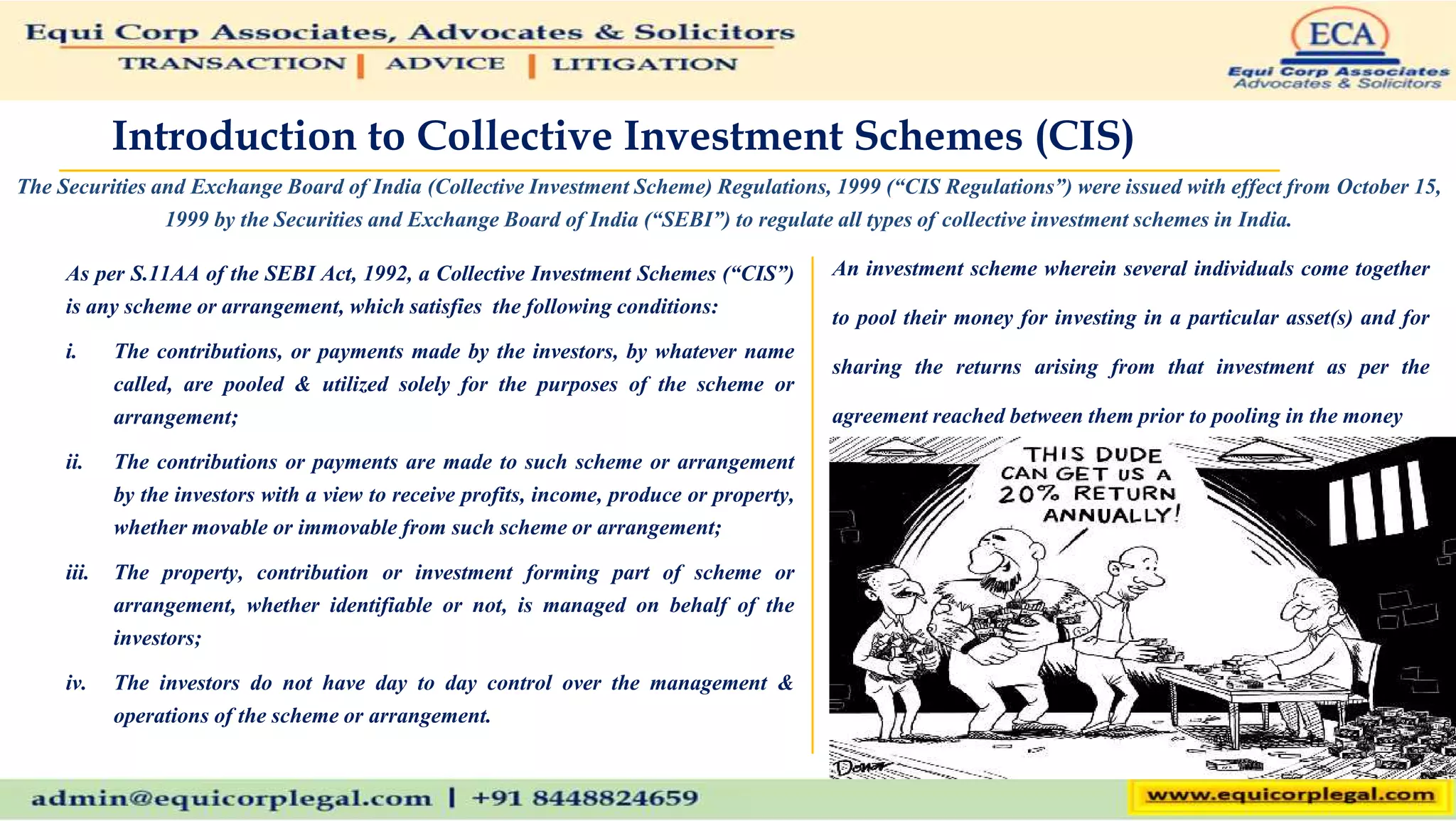 Collective Investment Schemes in India | PDF