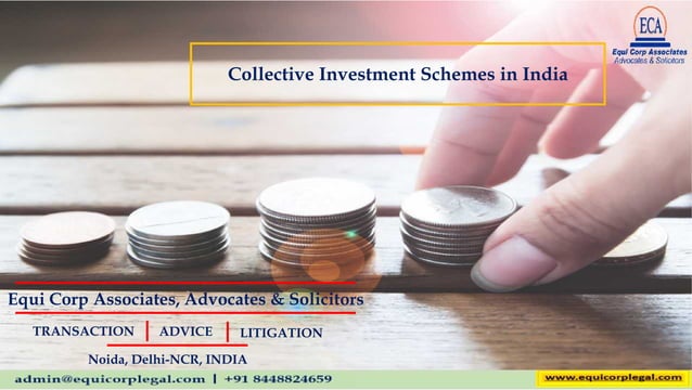 Collective Investment Schemes in India | PPT
