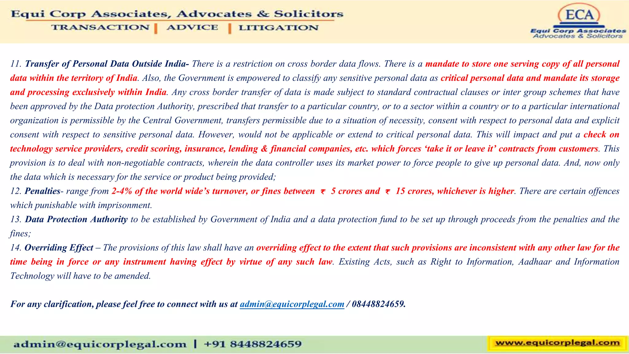 India's Data Protection Law 2018- Future Road Ahead | PDF