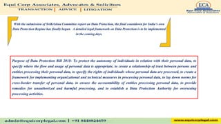 India's Data Protection Law 2018- Future Road Ahead | PDF | Internet ...