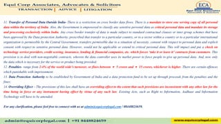 India's Data Protection Law 2018- Future Road Ahead | PDF | Internet ...