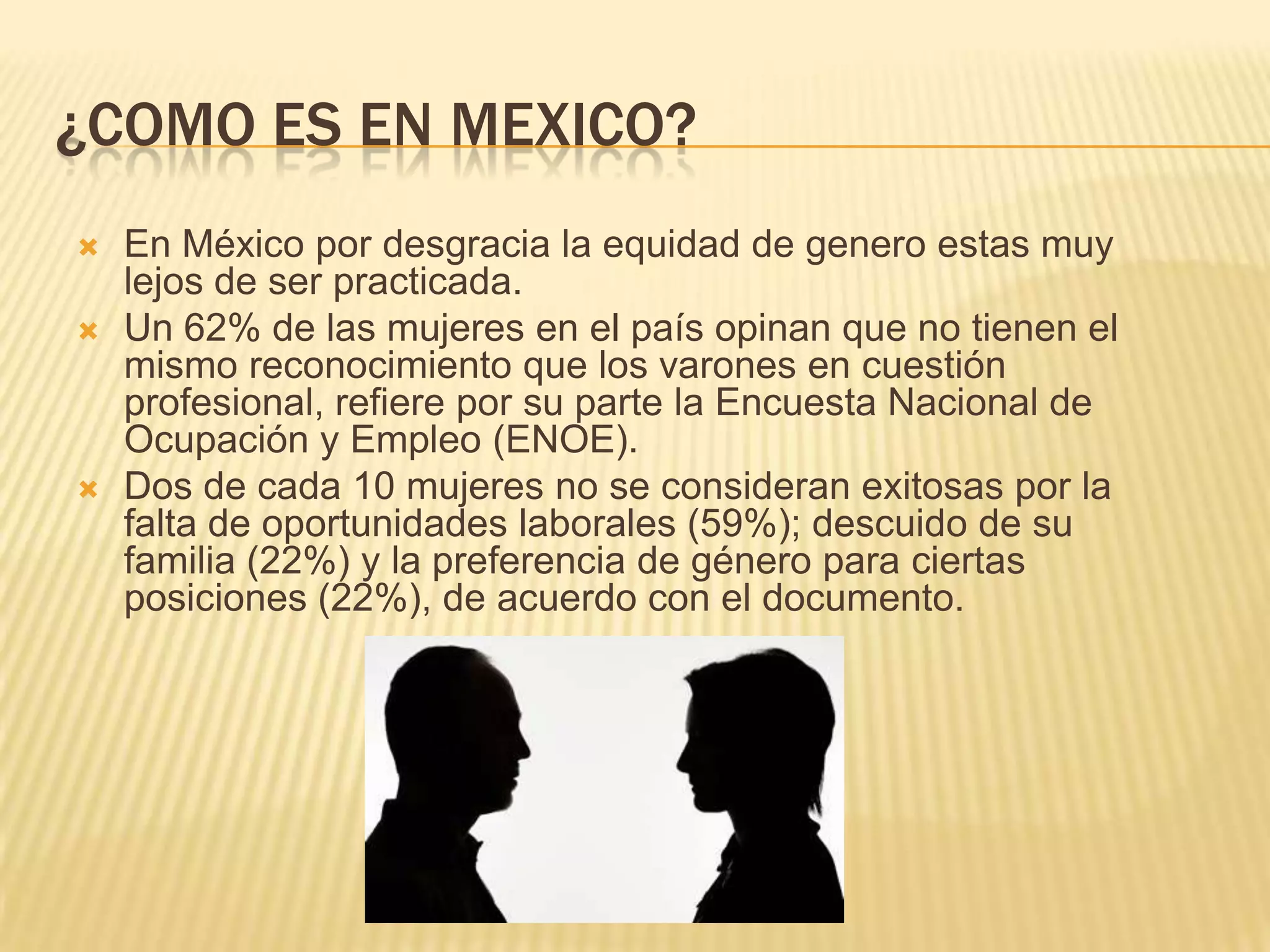 Equidad de genero julio andrade | PPT