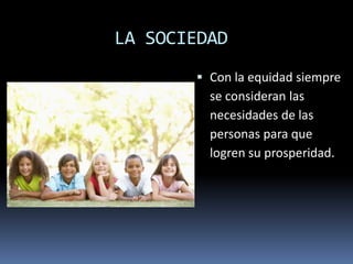 Equidad y justicia | PPTX