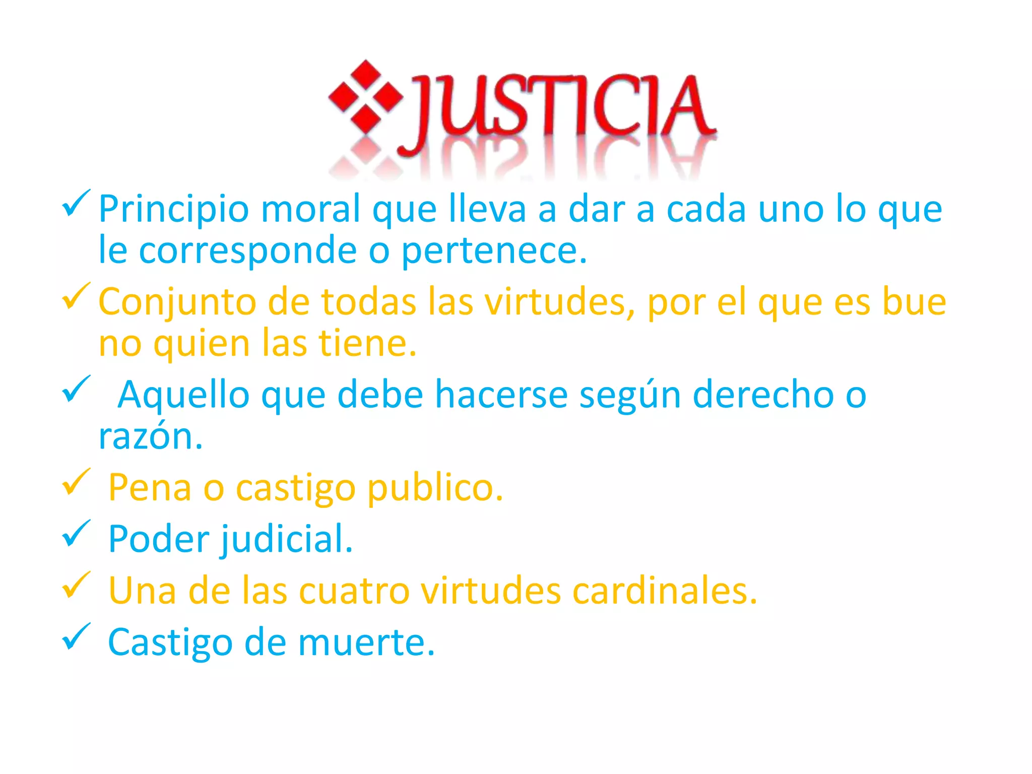 Equidad y justicia en la convivencia | PPT