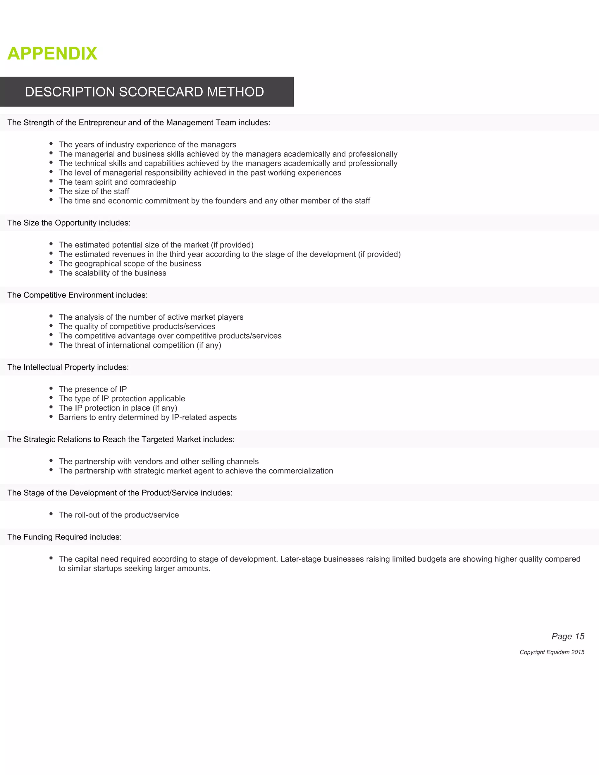 Company valuation report sample | PDF