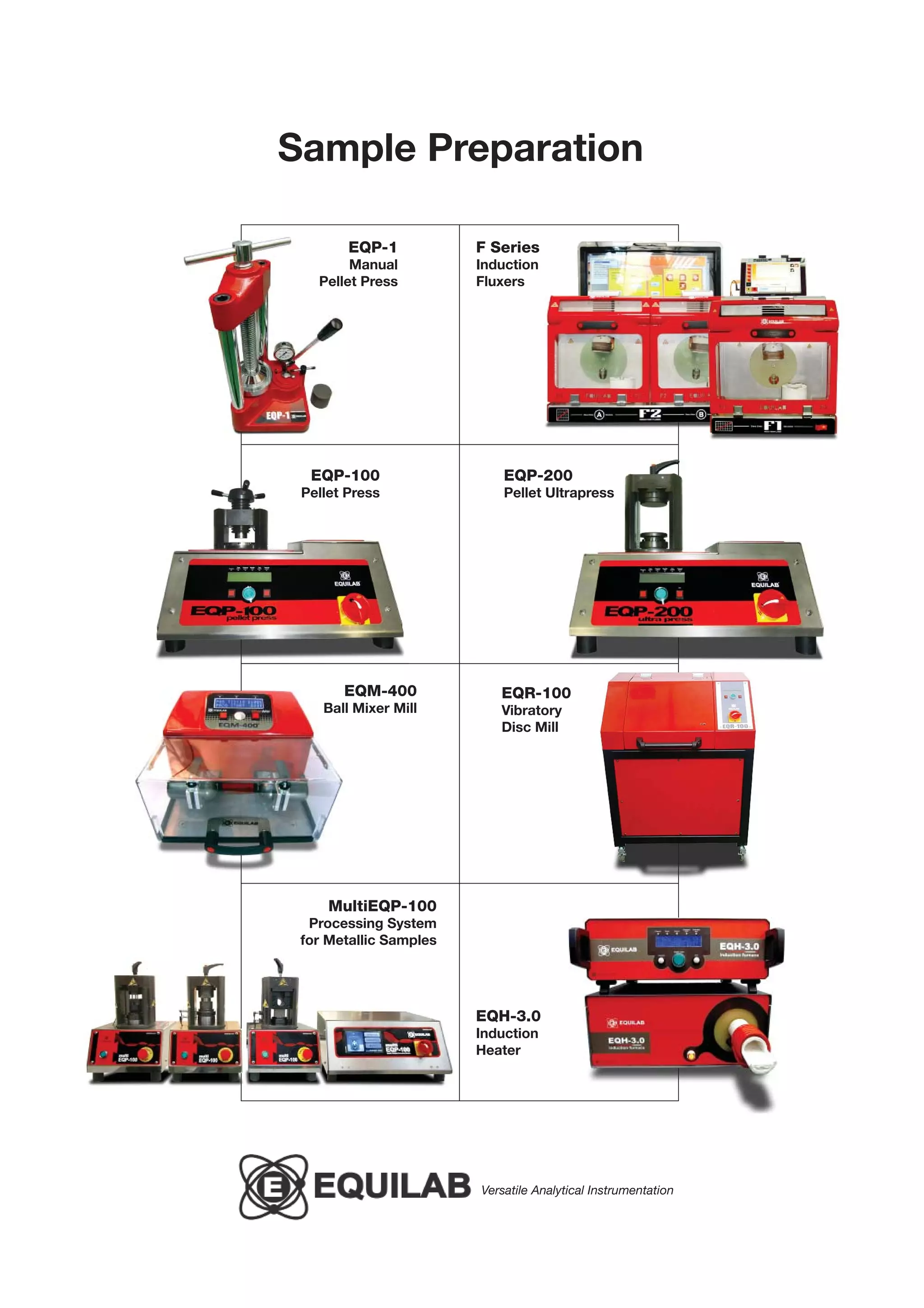 Equilab sample preparation equipment | PDF