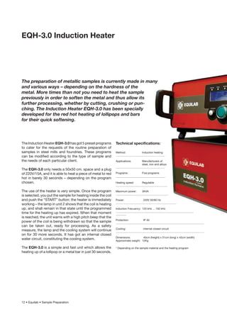 Equilab sample preparation equipment | PDF