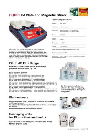 Equilab sample preparation 2020 ok | PDF